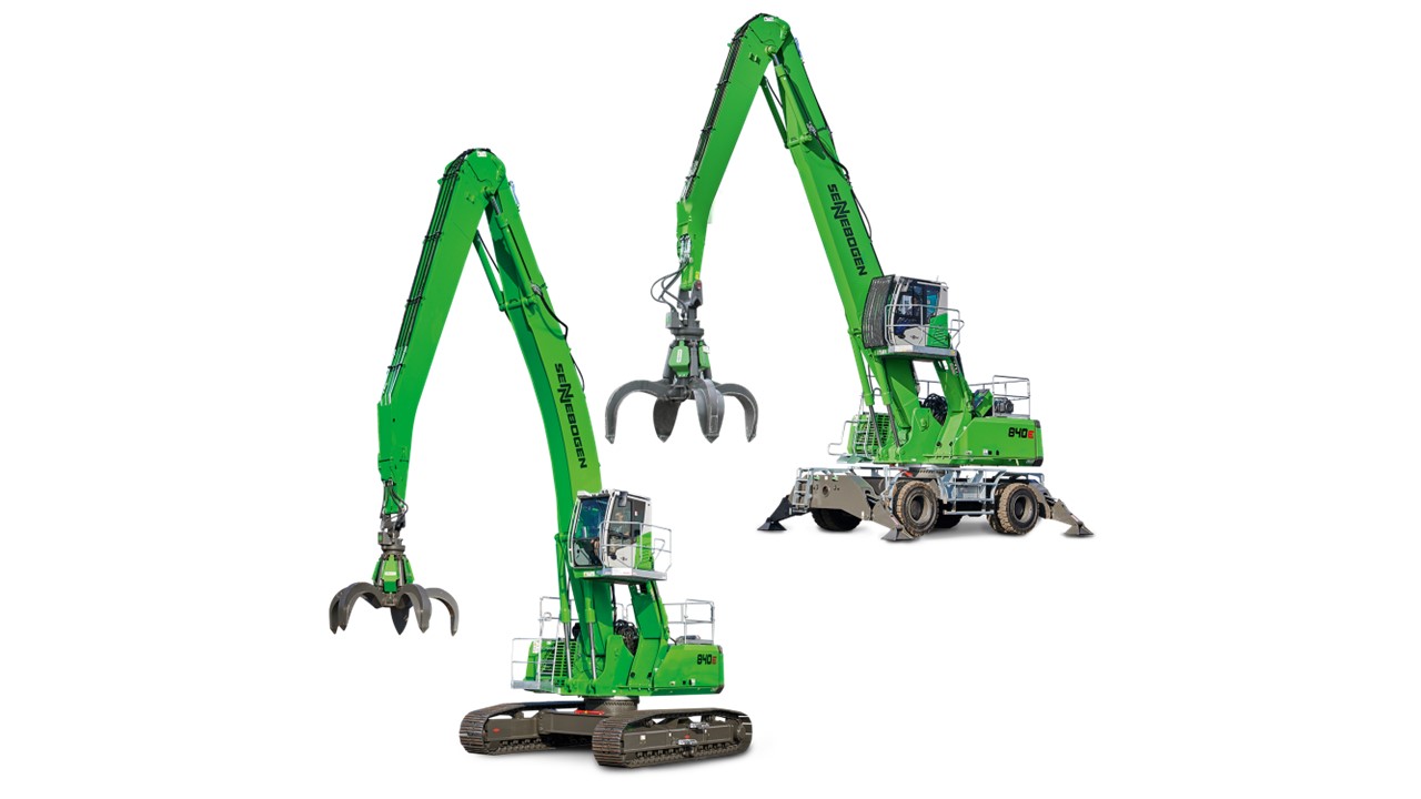 MANIPULACION DE MATERIALES - Sennebogen 840-E